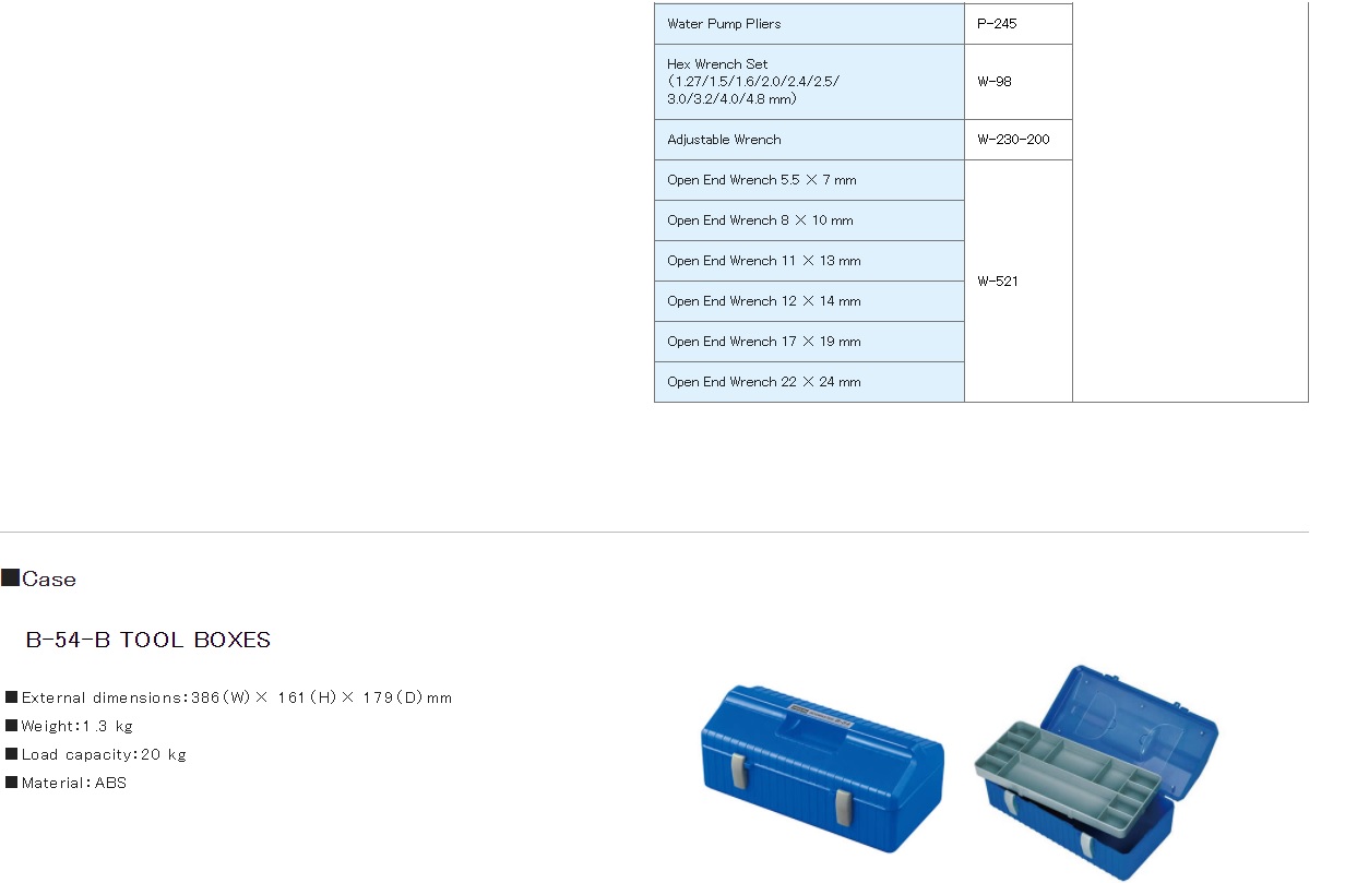 Ichiban Precision Sdn Bhd - Hozan - HOZAN TOOL KIT